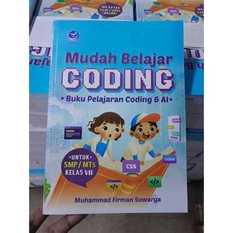 Easy To Learn Coding Coding And Ai Textbook For Smpmts Class Vii