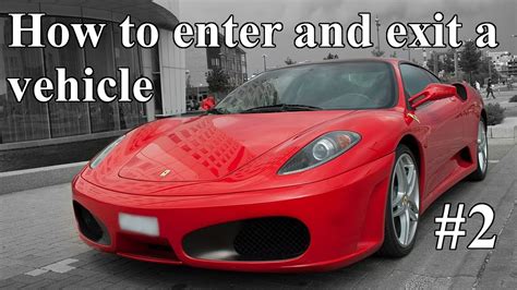 Tutorial How To Enter And Exit A Vehicle Within Unity Learn Content