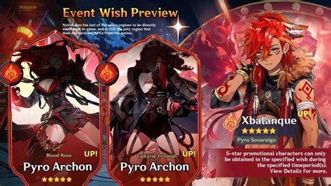 Two Pyro Archons In Natlan New Characters And Natlan Map Details Genshin Impact Pyro