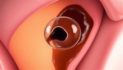 Ruptured Ovarian Cyst Discharge