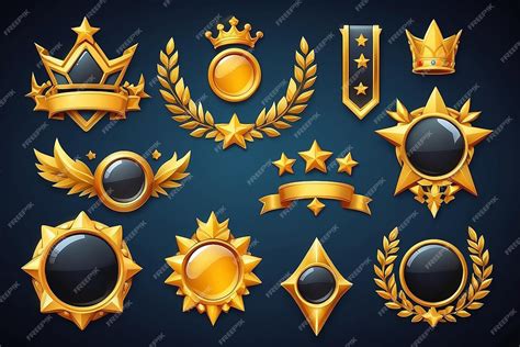 3d Ui Game Asset Set Vector Button Gui Interface Design Elements Mobile