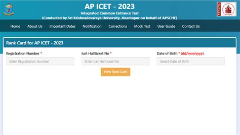 AP ICET Results 2023 Out Andhra Pradesh ICET Rank Card Download Link