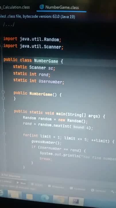 Batool Fatima On Linkedin Numbergame Codingpassion Codsoft Internship Javaprogramming