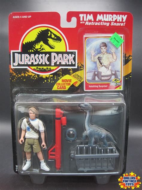 1993 Kenner Jurassic Park Tim Murphy Wretracting Snare 1a