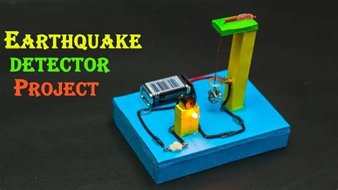 School Science Projects Earthquake Alarm Youtube