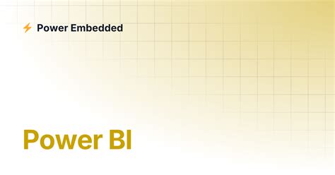 Power Bi Power Embedded
