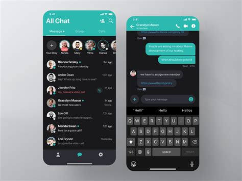 Sophie Messaging App Ui Kit By Sourabh Barua On Dribbble