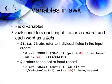 Learning Sed And Awk Ppt Programming Languages Computing