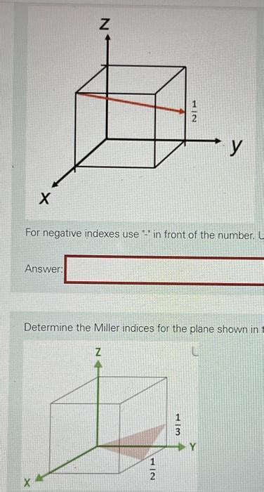 Solved Determine The Indices For The Direction Shown In Rhe
