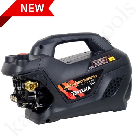 Cnpd 882 เครื่องฉีดน้ำแรงดันสูงแบบปรับแรงดันน้ำได้ Bazuka 400 บาร์ 4000วัตต์ มีปลั๊กกันไฟรั่ว
