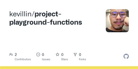 Github Kevillin Project Playground Functions