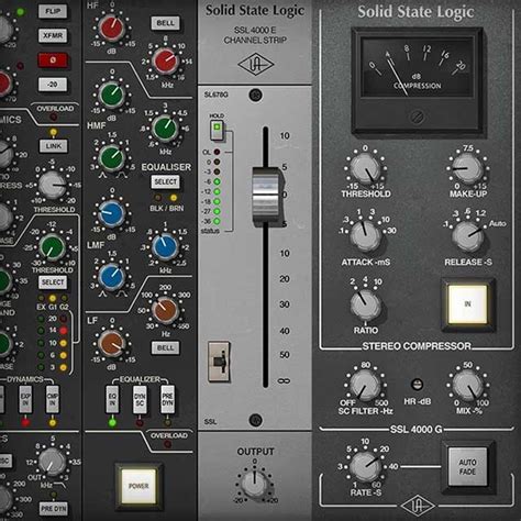 SSL 4000 Series Console Bundle UAD Audio Plugins Universal Audio