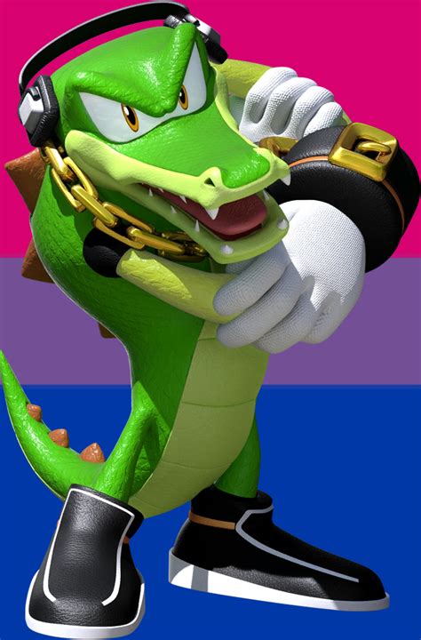 Happy Pride Vector The Crocodile From Sonic The Hedgehog Is
