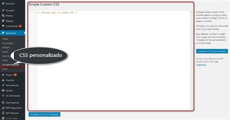 Forma Facil Para Agregar CSS Personalizado Al Sitio WordPress
