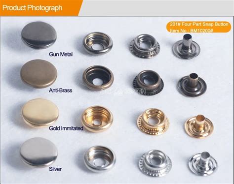 Bm10200 Ring Big Snap Button For Garment Sustainable And Stylish