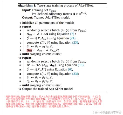 Ada Stnet ：adaptive Spatio Temporal Graph Neural Network For Traffic Forecasting 学习笔记 Csdn博客