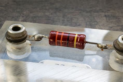 Resistor Used In Physics Experiments In Science Class At Babe Stock Photo Image Of Theory