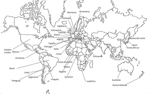 Fotos De Planisferios Con Nombres Imagui