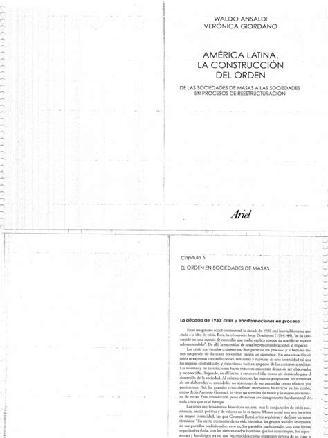 Ansaldi America Latina Pdf