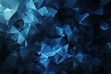 Premium Photo Background Abstract Polygon Triangle
