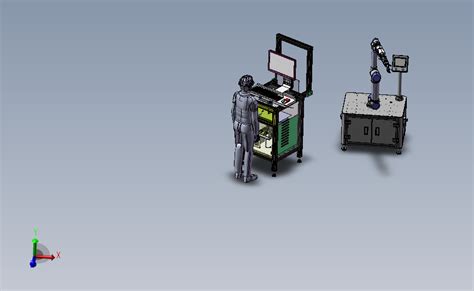 仿生机械手的调试模拟 Solidworks 2020 模型图纸下载 懒石网