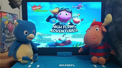 Menu Walkthrough Of The Backyardigans High Flying Adventures Dvd From