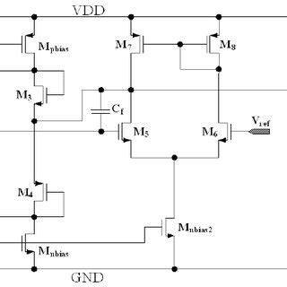 Schematic Of The Current Comparator With Local Feedback 5 Download Scientific Diagram