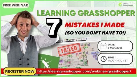 webinar 32 learning grasshopper 7 mistakes i made so you don t