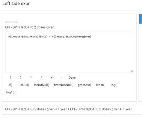 Trainers Guide To Validation Rules Config Dhis2 Documentation