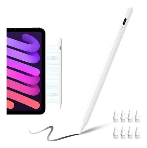Lápiz Óptico Stylus Pluma Tactil Capacitivo Con Función De Fijación