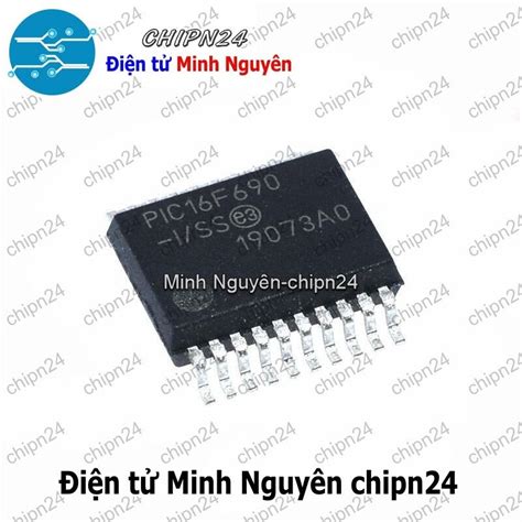 [1 con] sop ic pic16f690 i ss ssop 20 pic 16f690 mcu shopee việt nam