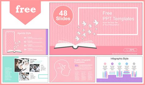 Free Cute Paper Creativity Powerpoint Template Designhooks