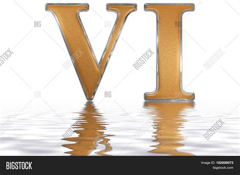 Roman Numeral Vi Sex Six Image Photo Bigstock