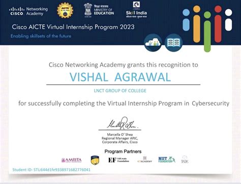 Vishal Agrawal On Linkedin Cisco Netcad Futureskillsprime Cybersecurity Cisconetworking…
