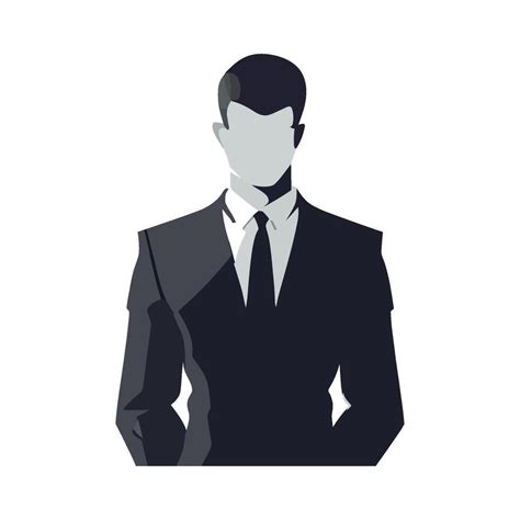 Person In Suit Icon Vector Art Icons And Graphics For Free Download