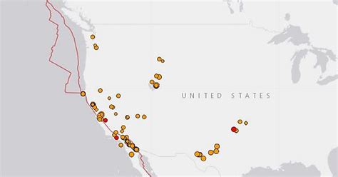 The San Andreas Fault Line Continious To Produce Swarm Earthquakes