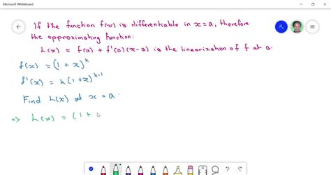 SOLVED Find A Linearization At A Suitably Chosen Integer Near A At Numerade