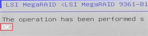 Management And Configuration Of RAID Arrays On LSI MegaRAID I And RAID