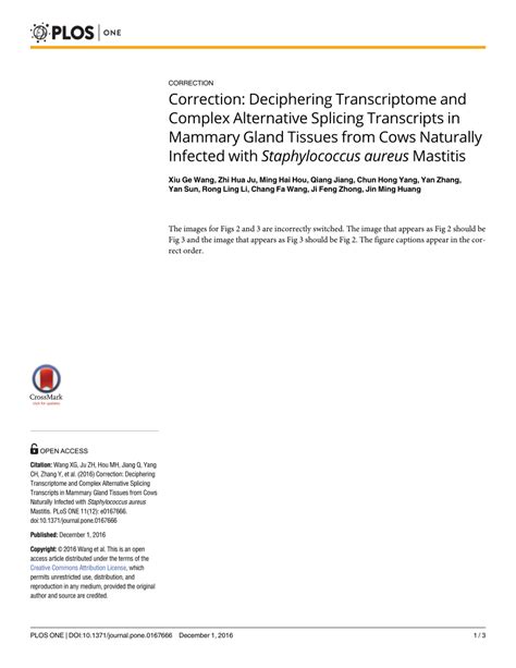 Pdf Correction Deciphering Transcriptome And Complex Alternative