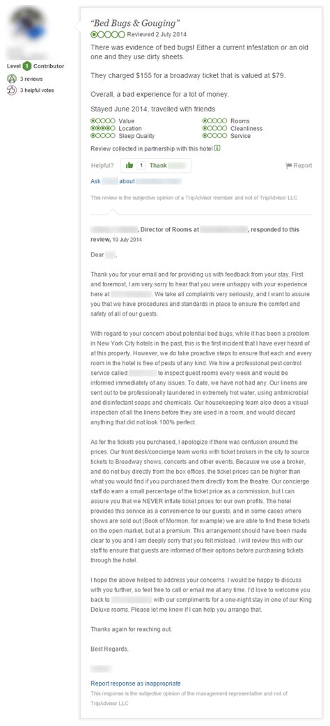 How To Respond Properly To Online Hotel Reviews HermesThemes