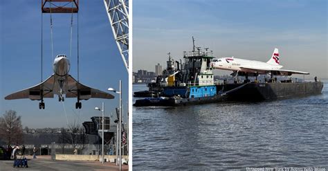 Photos Nycs Supersonic Concorde Jet Returns To The Intrepid Via