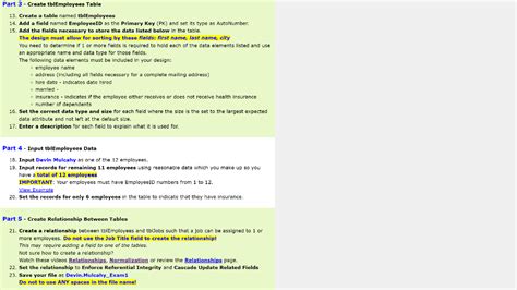 solved part 3 create tblemployees table 13 create a table