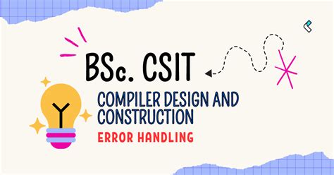 Error Handling In Compiler Design Compiler Design And Construction Kapeed