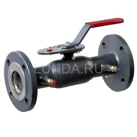 Шаровой стальной кран Rjip Babv3 Ff фланцевый с измерительными ниппелями Ридан купить от 33302