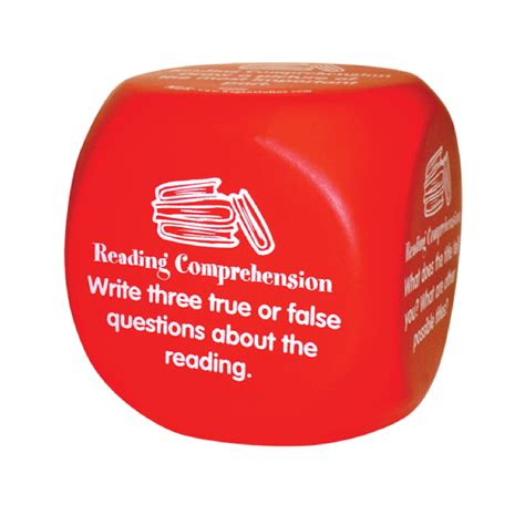Reading Comprehension Cube Class Set Of 8 The Teachers Lounge®
