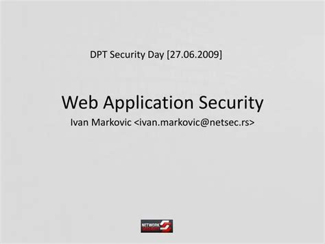 Ppt Web Application Security Powerpoint Presentation Free Download Id2480329