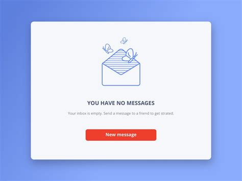 Empty Inbox Design By Ivona Petrovic