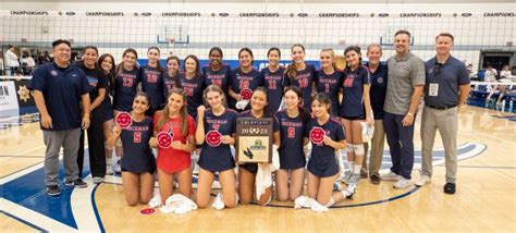 Beckman Girls Volleyball Wins Battle With Campbell Hall In Cif Ss