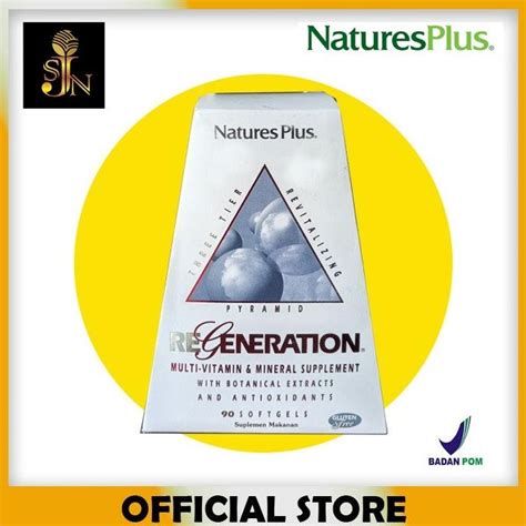 Jual Natures Plus Regeneration Original 90 Softgels Bpom Multivitamin