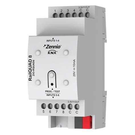 Zennio RailQUAD 8 Summary